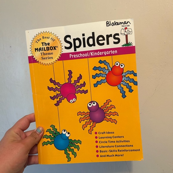 Toys | Spiders Activity Book For Preschool Kindergarten Homeschool ...
